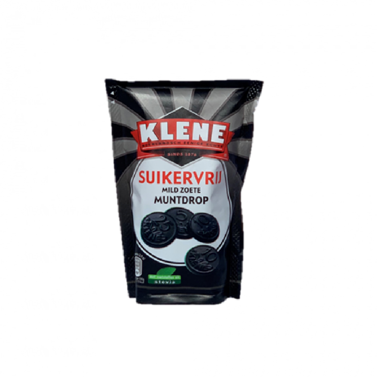 Klene Suikervrij Mild Zoete Muntdrop 105gm | The Dutch Pantry