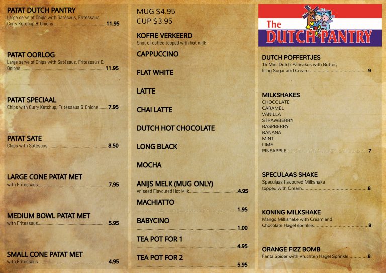 Cafe | The Dutch Pantry